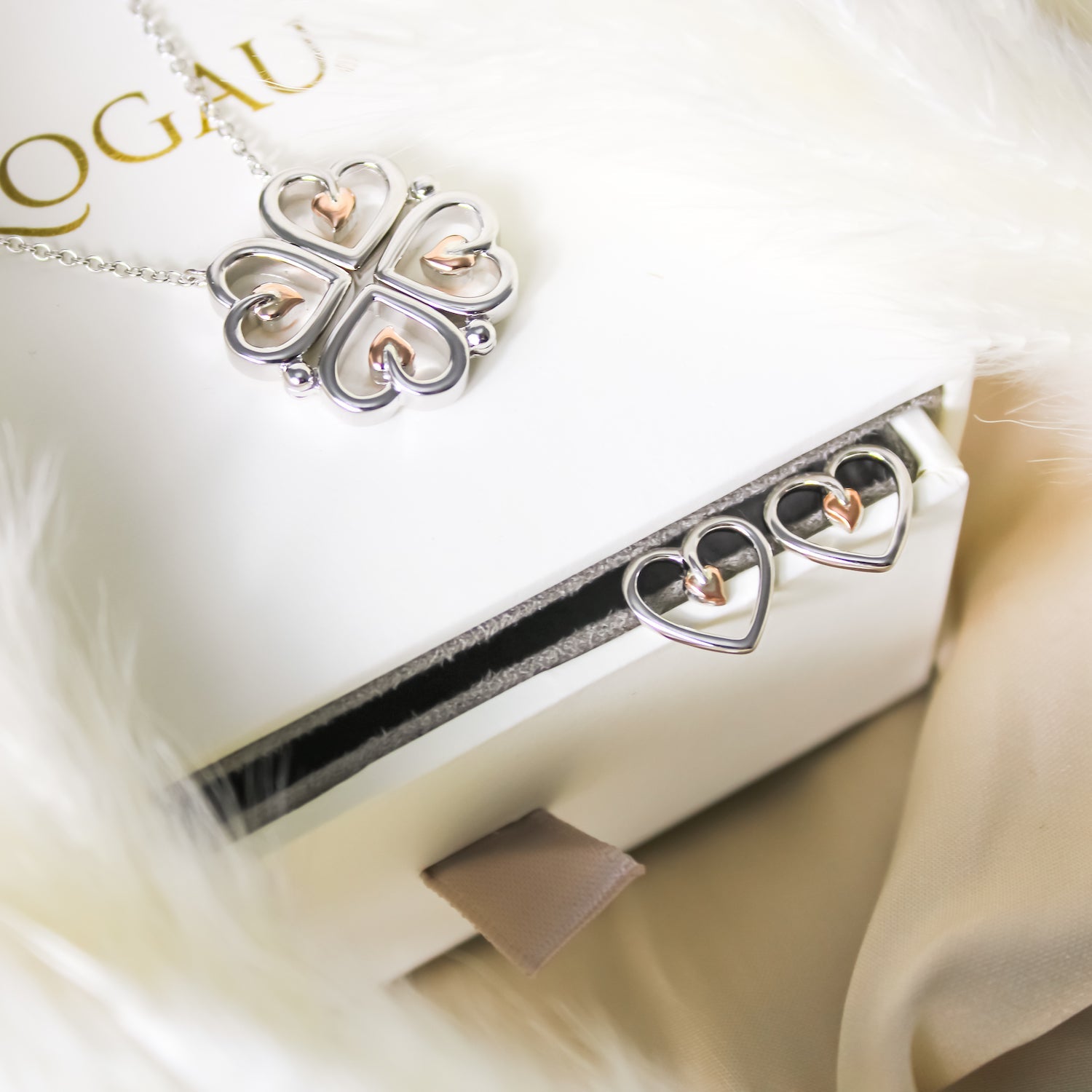 Clogau Tree Of Life Silver Heart Necklace – Mococo