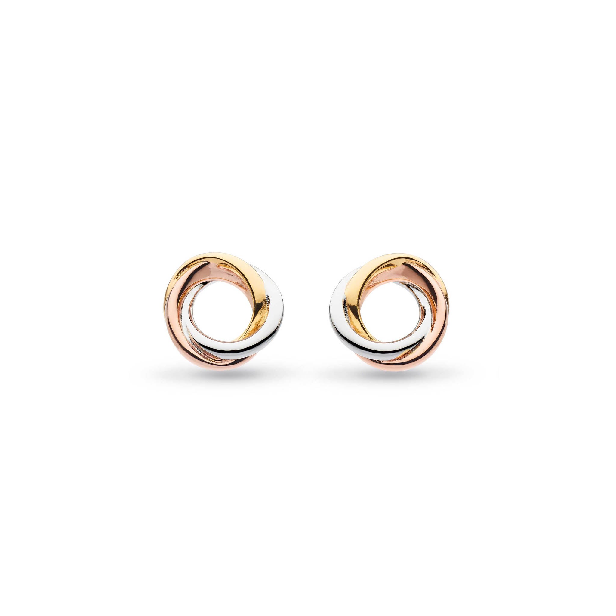 Kit Heath Bevel Trilogy Golds RP/GP/RGP Stud Earrings – Mococo