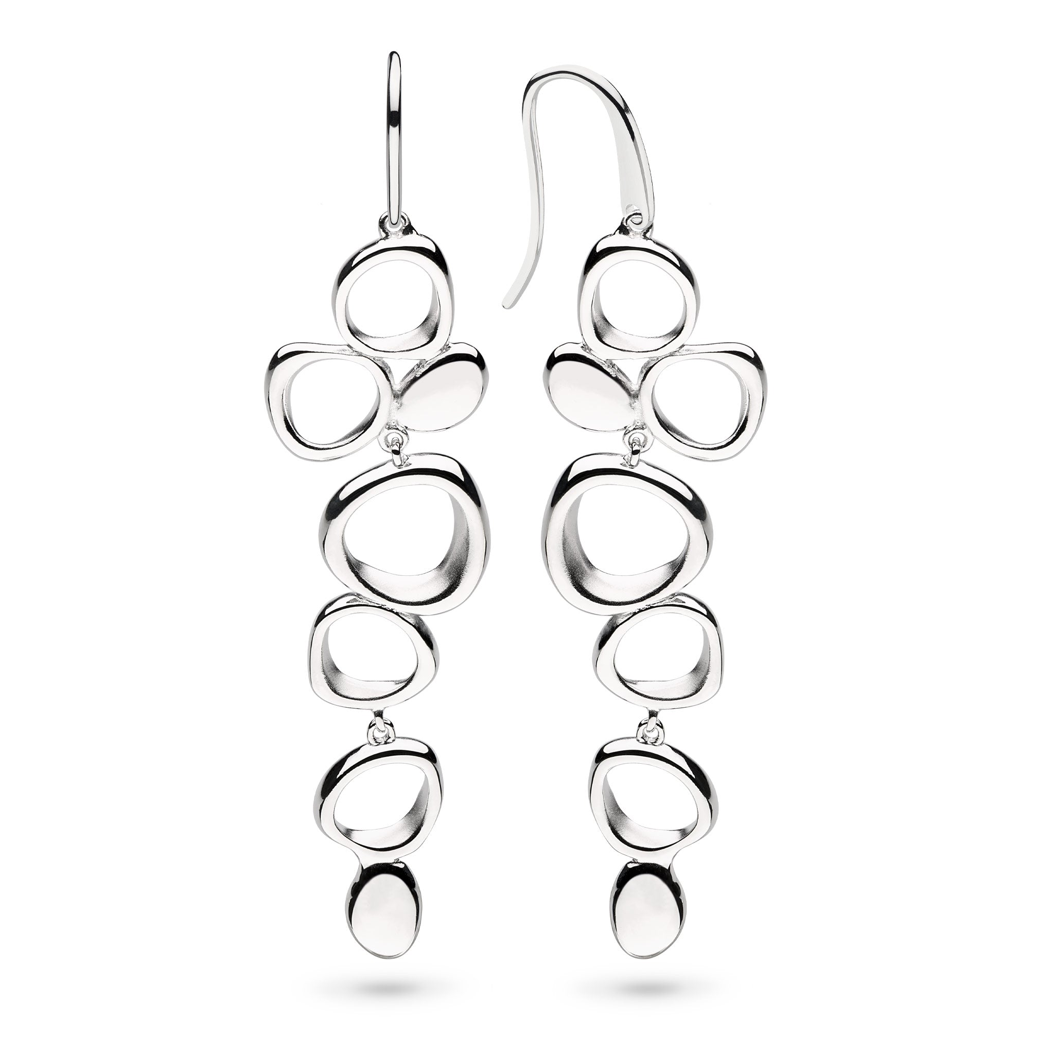 Kit Heath Silver Coast Shore Cascade Drop Earrings – Mococo