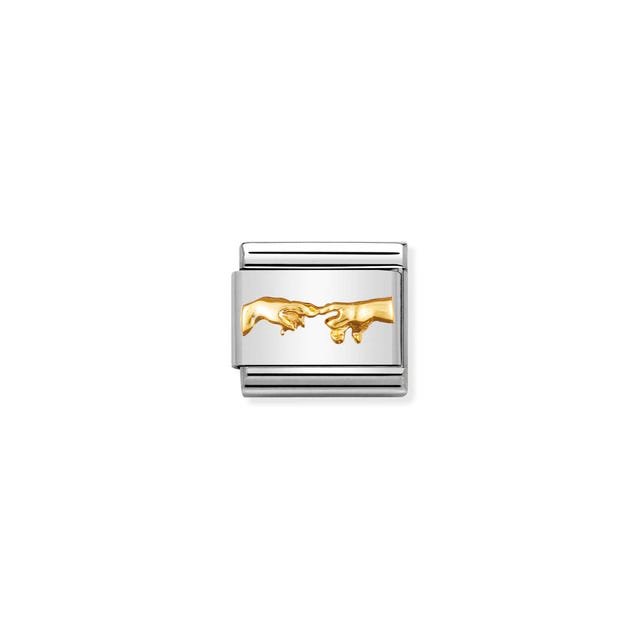 Nomination Classic Gold Creation of Adam Charm – Mococo